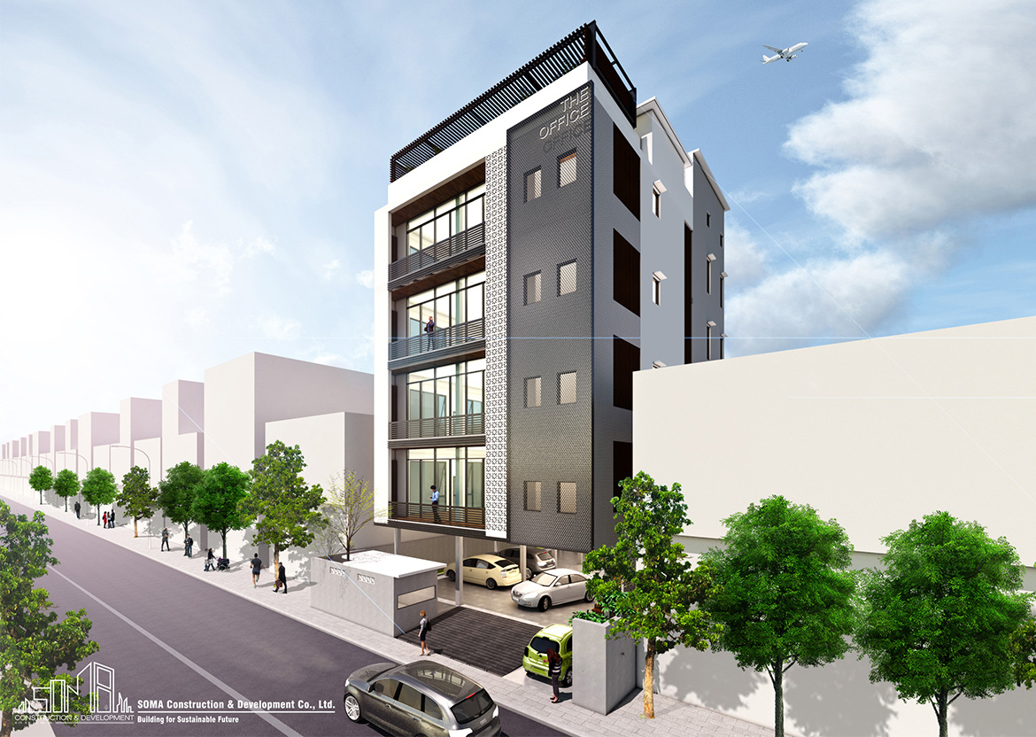 NEW Office Building Design | SOMA Construction & Development Co., Ltd.