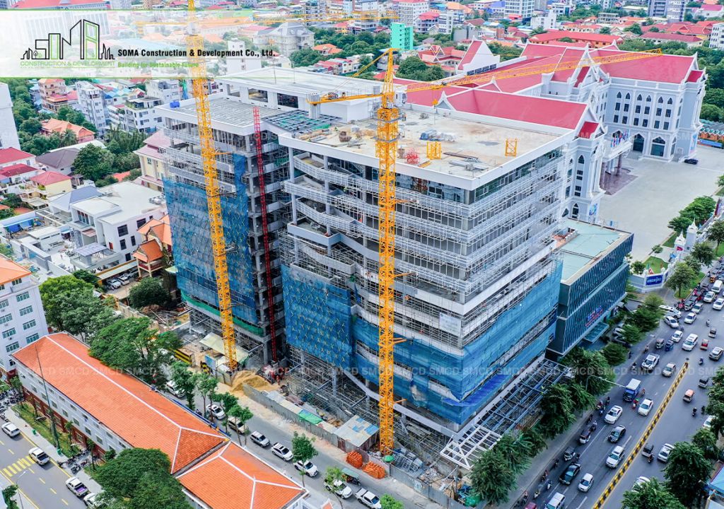 Office Building Chamkarmon | SOMA Construction & Development Co., Ltd.