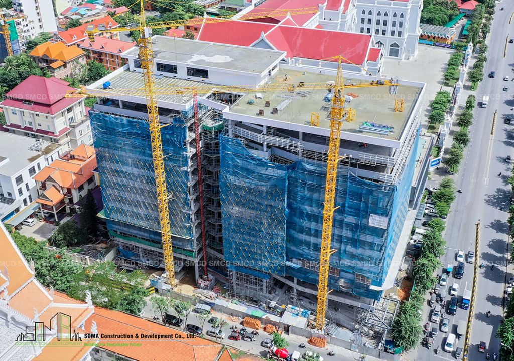 Office Building Chamkarmon | SOMA Construction & Development Co., Ltd.